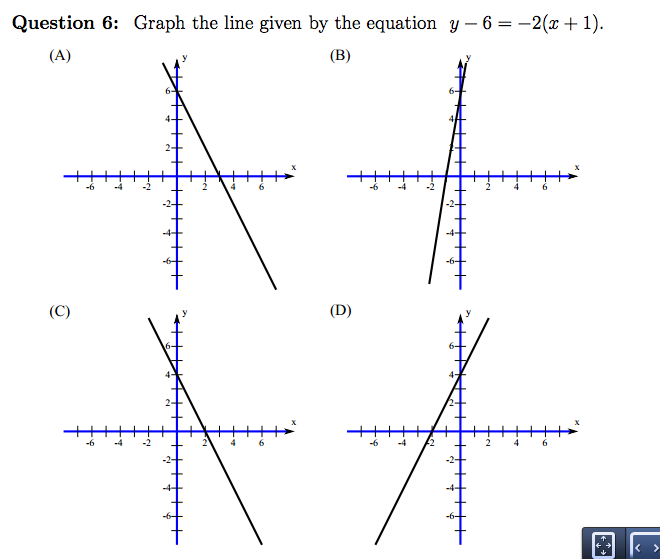 Solved Question 4: Graph the line given by the equation -10r | Chegg.com