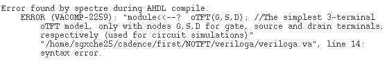 Solved There Is A Error After Run A Verilog Code In Cadence