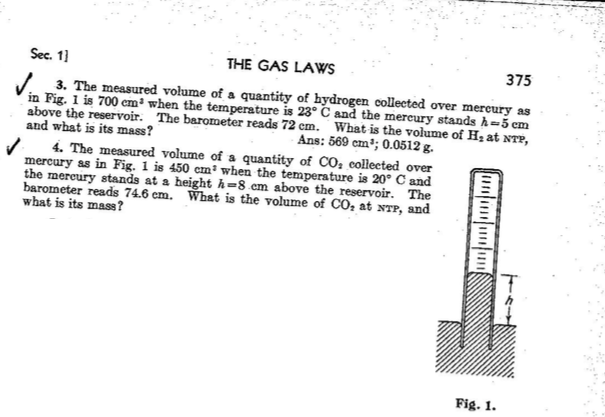 Solved GAS LAW | Chegg.com