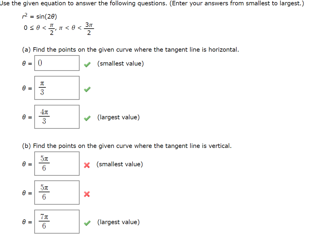 Solved se the given equation to answer the following | Chegg.com