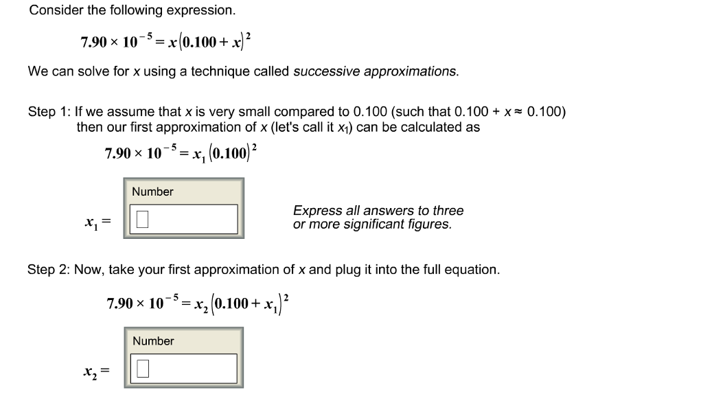 Solved Consider the following expression. 7.90 x 10 x 0.100 | Chegg.com