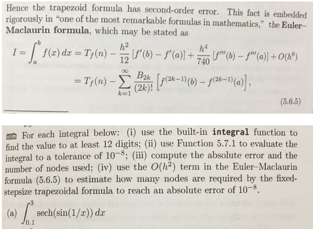 Plese use matlab to solve this problem, and post the | Chegg.com