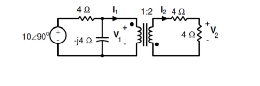 Solved 5. Find the voltages V1, V2 and the currents I1, I2 | Chegg.com