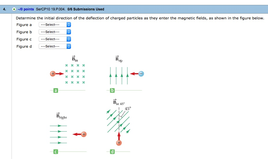 Solved Determine the initial direction of the deflection of | Chegg.com