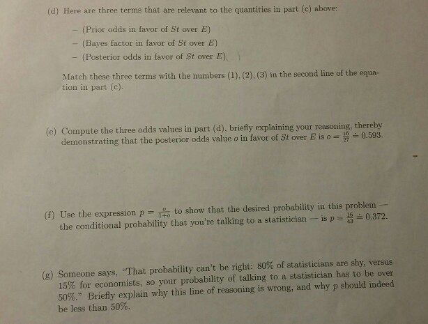 Solved . (Fact 1) As a broad generalization (which you can | Chegg.com