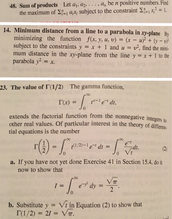 Solved Sum of products Let a_1, a_2... be n positive | Chegg.com