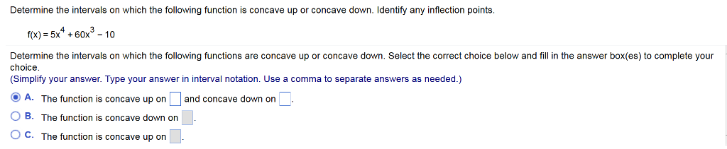 Solved Determine the intervals on which the following | Chegg.com