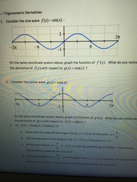 Solved Consider the sine wave f(x) = sin(x) ; On the same | Chegg.com Solved Consider the sine wave f(x) = sin(x) ; On the same | Chegg.com