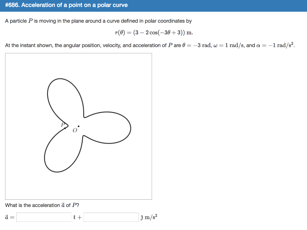Solved A particle P is moving in the plane around a curve | Chegg.com