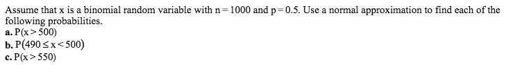 Solved Assume that x is a binomial random variable with | Chegg.com
