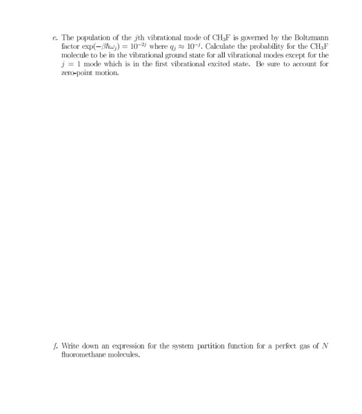 Solved Problem 4 Molecular Partition Function [60 points]. | Chegg.com