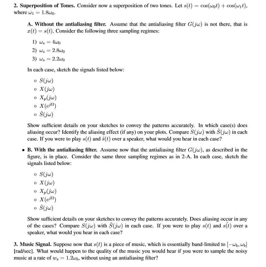 Linear Systems (ECE 311) The figure below shows the | Chegg.com