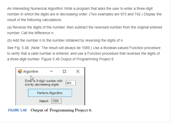 Solved An Interesting Numerical Algorithm Write a program | Chegg.com