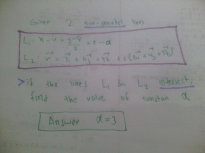 Solved given 2 parallel lines If the lines L1 & L2 intersect | Chegg.com