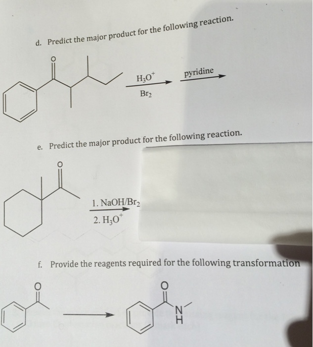 Solved Organic Chem question The | Chegg.com