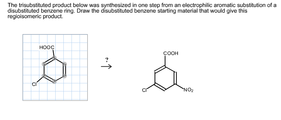 Solved The trisubstituted product below was synthesized in | Chegg.com