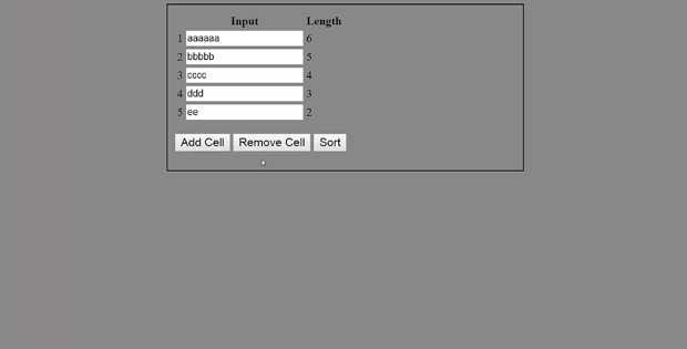 Solved Develop a Javascript application that allows the user | Chegg.com