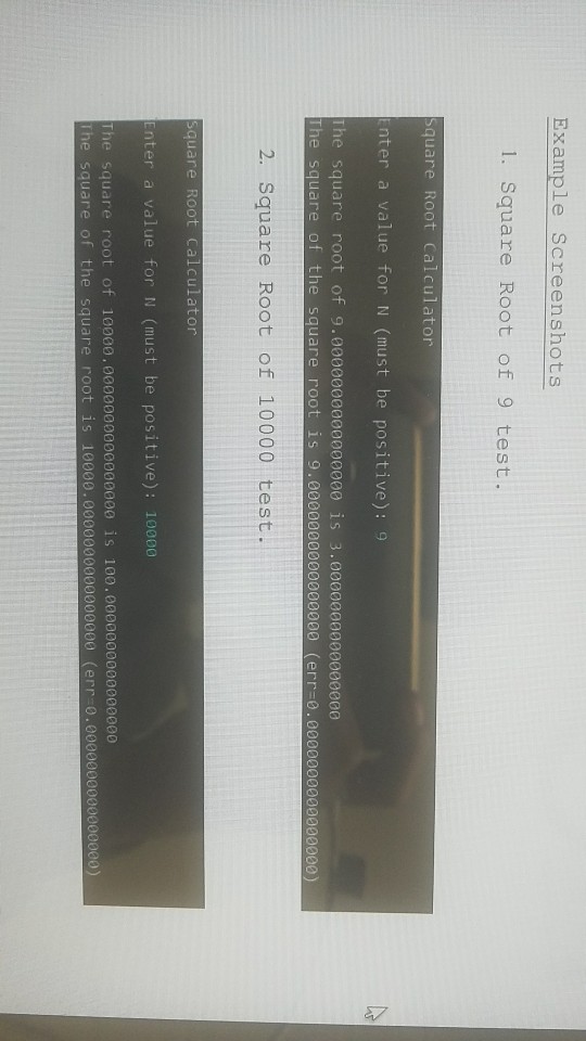 Solved Babylonian Method for Square Root Write a C+t program | Chegg.com