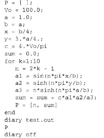 Solved Then modify the MATLAB code provided , and use it to | Chegg.com