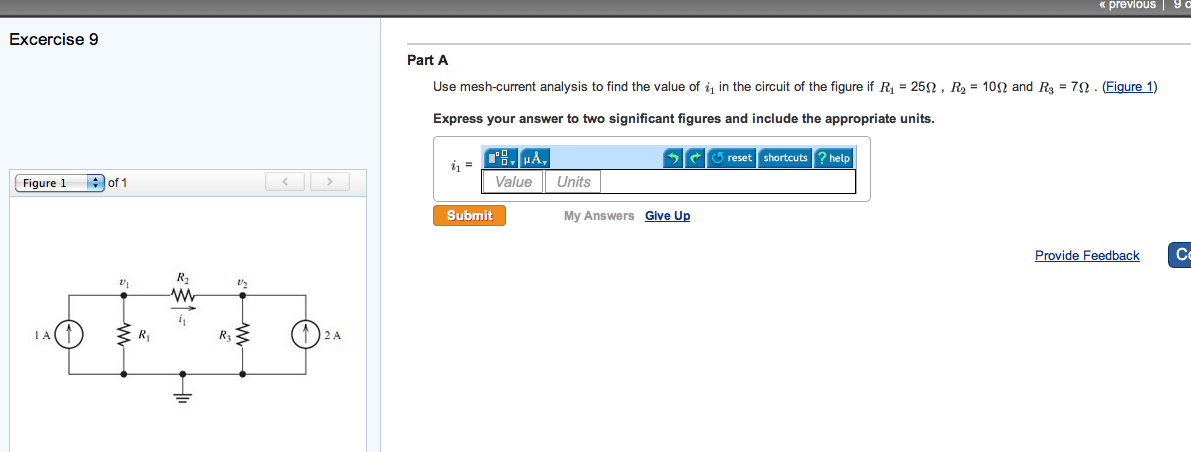 Solved Use mesh-current analysis to find the value of i1 the | Chegg.com