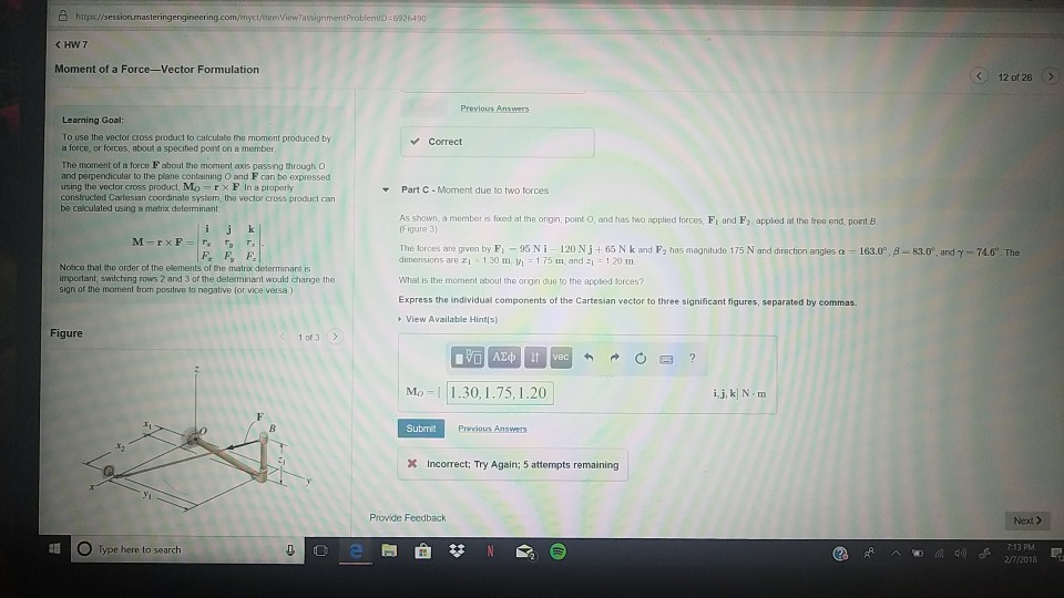 Solved & hitpe//se View?assignmentProblemID-6926490 Moment | Chegg.com