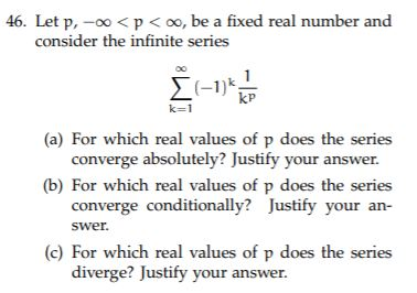Solved 46. Let p, -00 | Chegg.com