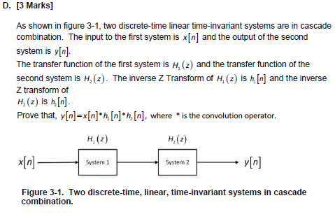 Solved D. [3 Marks] As shown in figure 3-1, two | Chegg.com