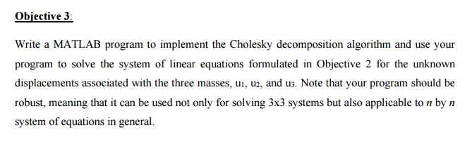 Selective Problem 5 Cholesky Decomposition Method