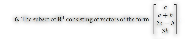 Solved In Exercises 1-16, determine if the described set is | Chegg.com