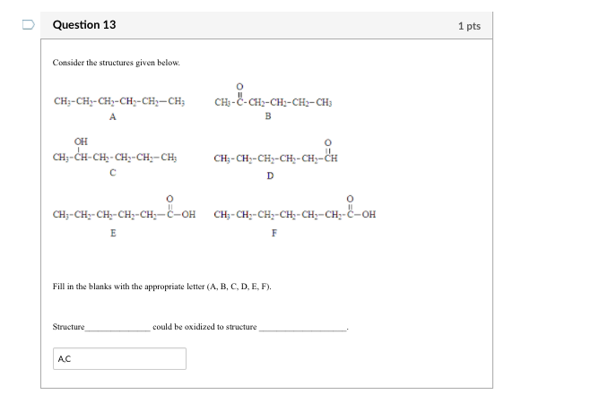Solved D Question 3 1 pts Consider the following biochemical | Chegg.com Solved D Question 3 1 pts Consider the following biochemical | Chegg.com