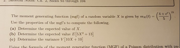 Solved 2. Diereしor Notes: Ch. 2, Slides 93 through 104 t 15 | Chegg.com