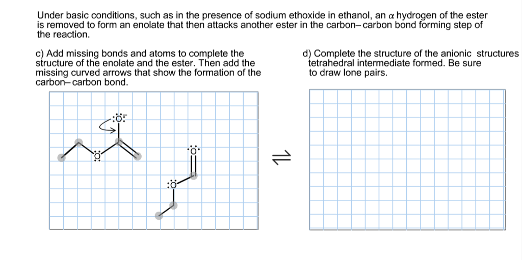 Solved b) Draw the structure of the ester used to make the | Chegg.com