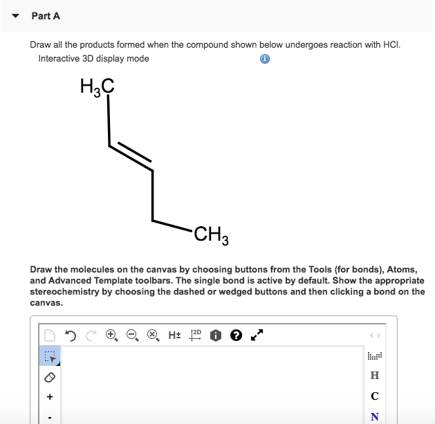 Solved Part A Draw all the products formed when the compound | Chegg.com