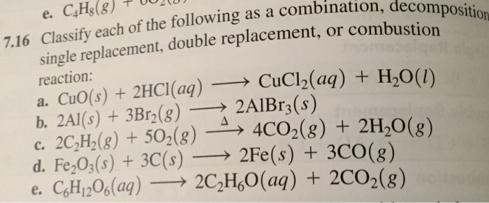 Solved Classify each of the following as a combination, | Chegg.com