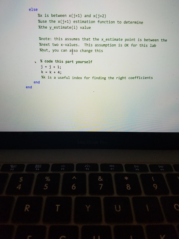Solved Rules: you cannot use the built in MATLAB spline | Chegg.com