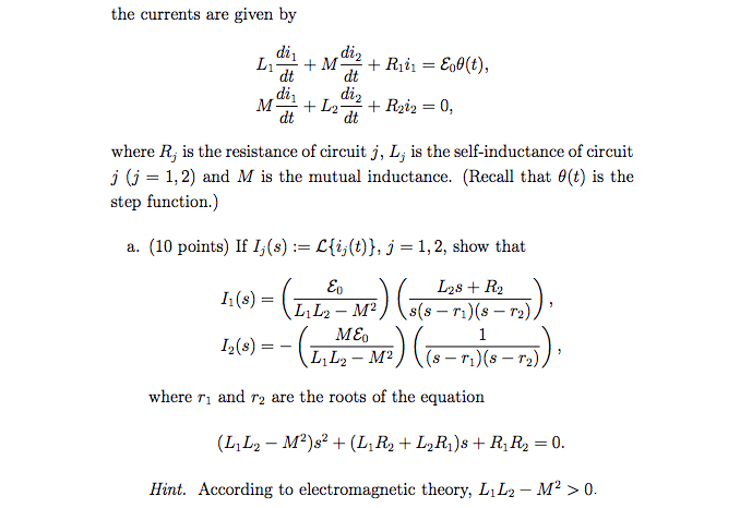 Solved 8. (25 points) (Coupled differential equations) Two | Chegg.com