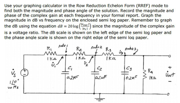 Solved Use Your Graphing Calculator In The Row Reduction 