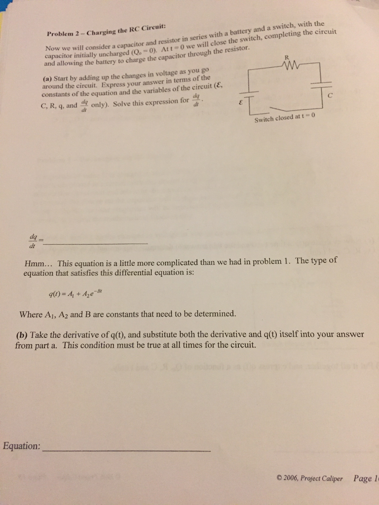 Solved Worksheet 4-Exploring Capacitors, Inductors and | Chegg.com