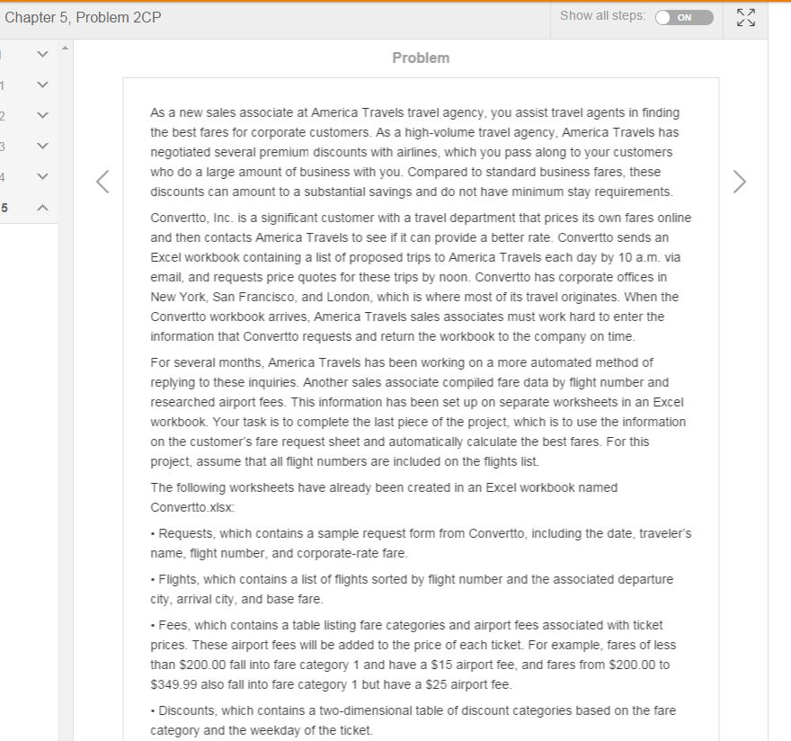 Solved Excel Formula Help Excel Problem: Succeeding in | Chegg.com