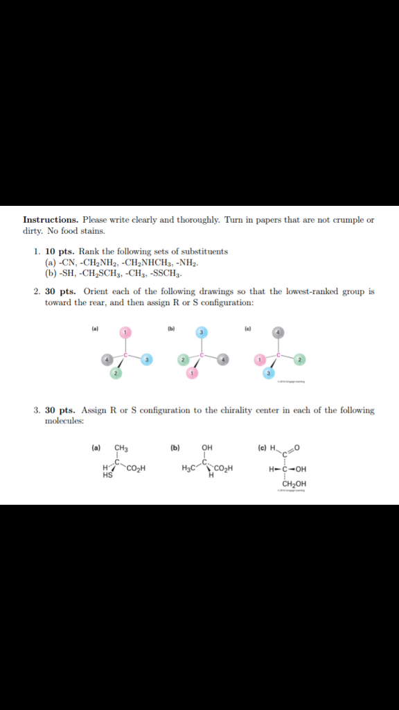 Solved Instructions. Please write clearly and thoroughly. | Chegg.com