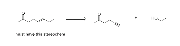 Solved must have this stereochem | Chegg.com
