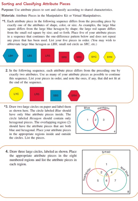 Solved Each attribute piece in the following sequence | Chegg.com