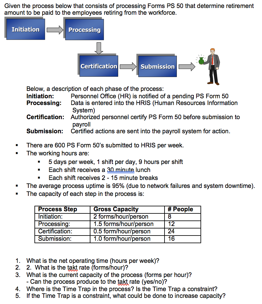 Solved Given the process below that consists of processing | Chegg.com