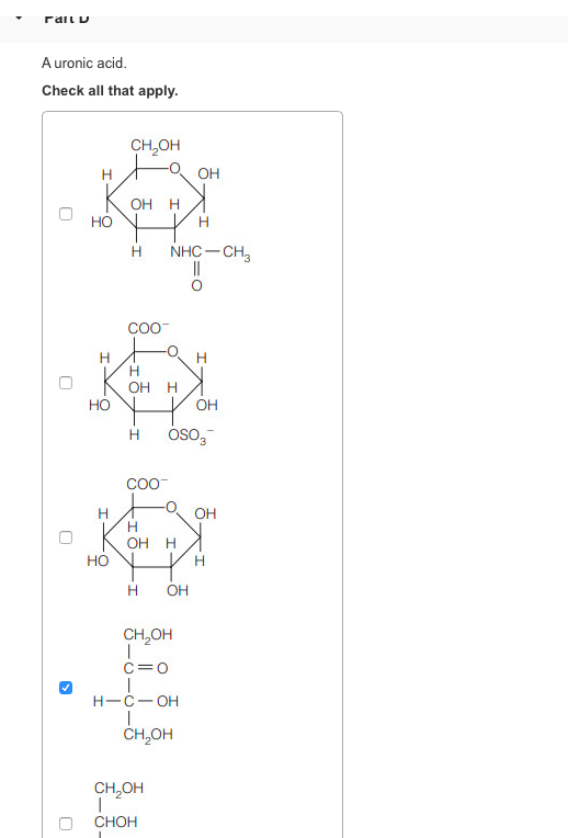 Solved An L-saccharide Check all that apply CH OH ?? OH H H | Chegg.com Solved An L-saccharide Check all that apply CH OH ?? OH H H | Chegg.com