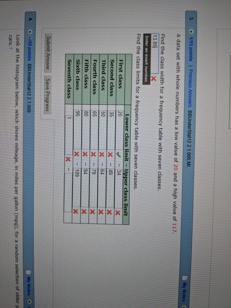 Solved 1/15 points ! Previous Answers BBUnderStat12 2.1.005 | Chegg.com