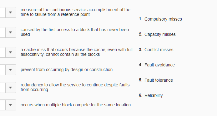 Solved measure of the continuous service accomplishment of | Chegg.com