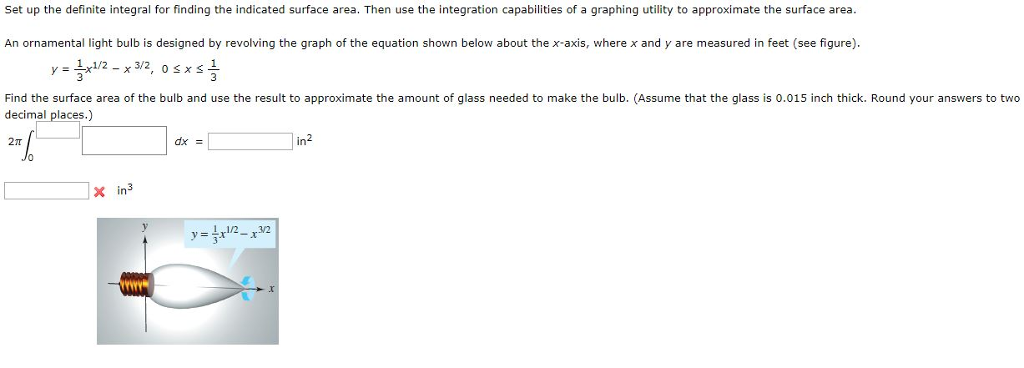 Solved Set up the definite integral for finding the | Chegg.com