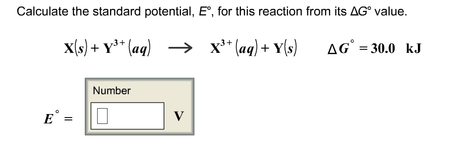 Calculate The Standard Potential