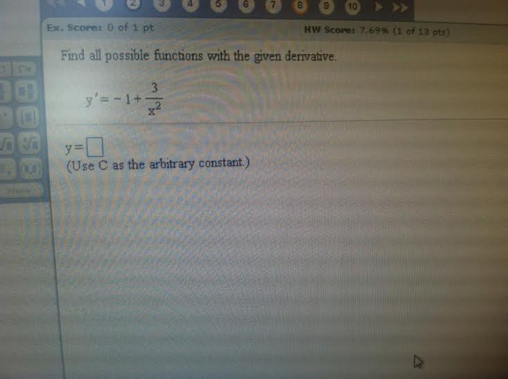 Solved Find all possible functions with the given | Chegg.com