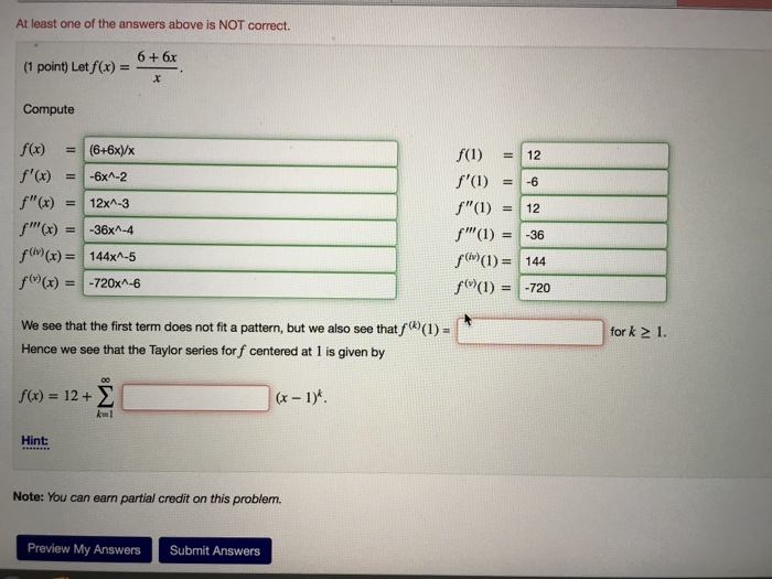 Solved Let f(x) = 6 + 6x/x. We see that the first term does | Chegg.com Solved Let f(x) = 6 + 6x/x. We see that the first term does | Chegg.com